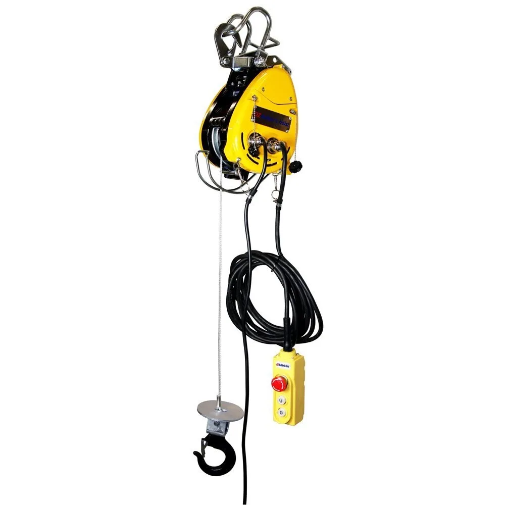 Wireless Remote Control Mini Electric Hoist 100kg - Buy Wireless Remote ...