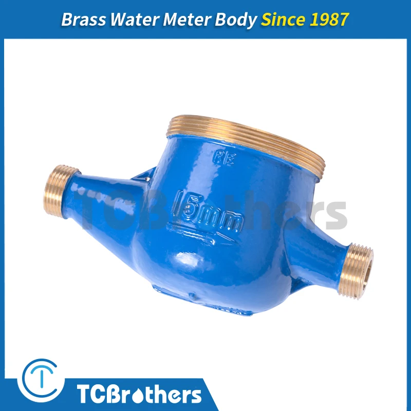 China Direct Factory Can Accept Customized Dn15 Brass Water Meter Body ...