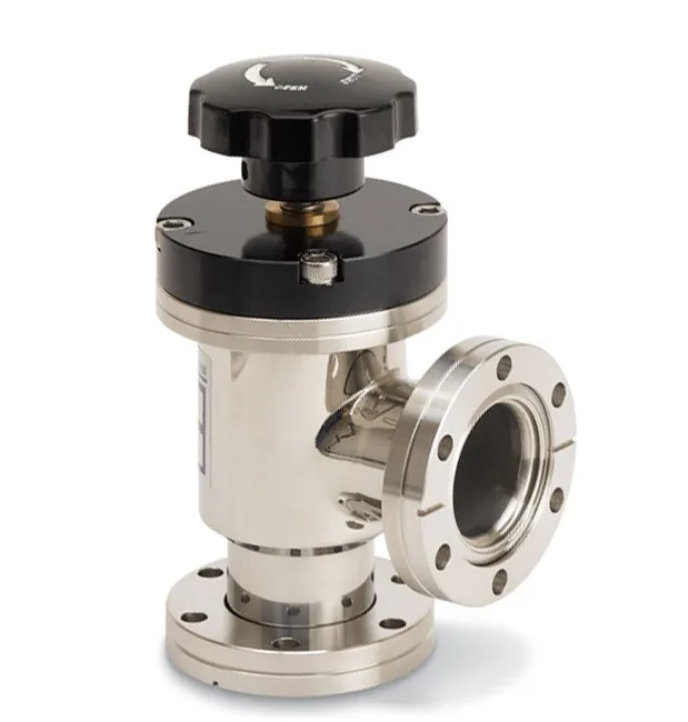 Vacuum Cf Manual Operated With Bellows Angle Stainless Steel Valve ...