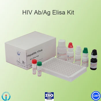 Hiv Elisa Test Kit/hiv 1+2 Antibody And P24 Antigen Elisa Kit - Buy Hiv ...
