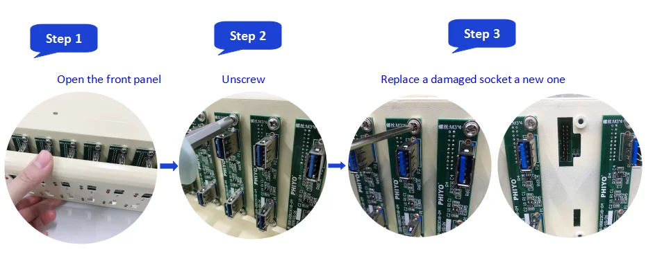 USB3.0 Duplicator, 1 to 23 Copiers, Flash USB Drive copy machine ...