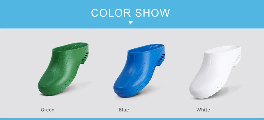 Autoclavable Anti-Slip Clogs for Medical Professionals