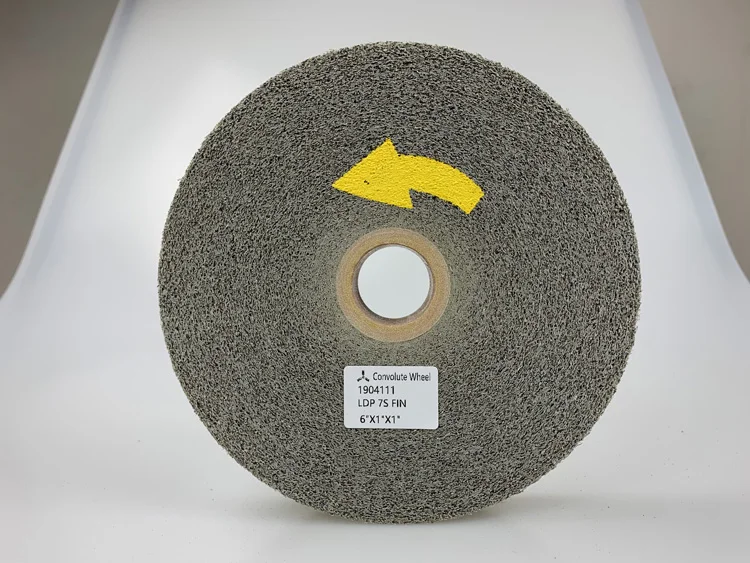 Light Deburring And Polishing Nonwoven Convolute Abrasive Wheel Ld 7s ...