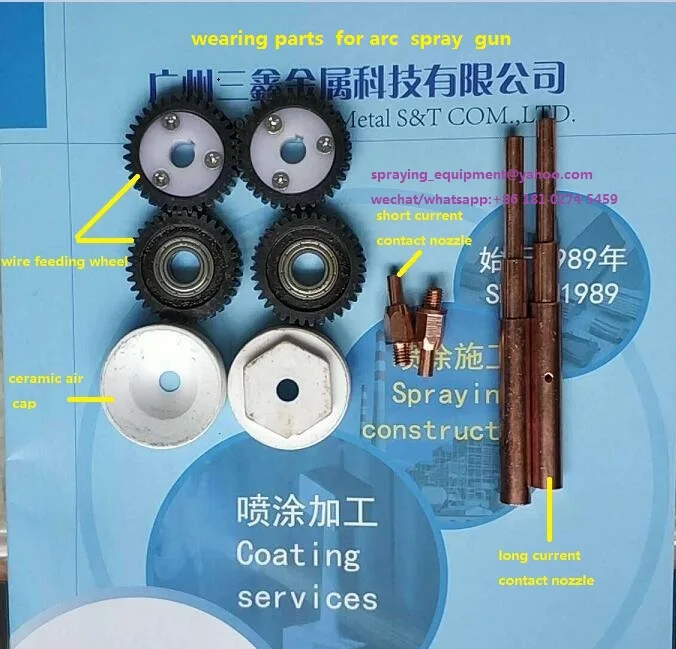 Zinc Metal Wire Arc Spray Coating Gun - Durable & Versatile