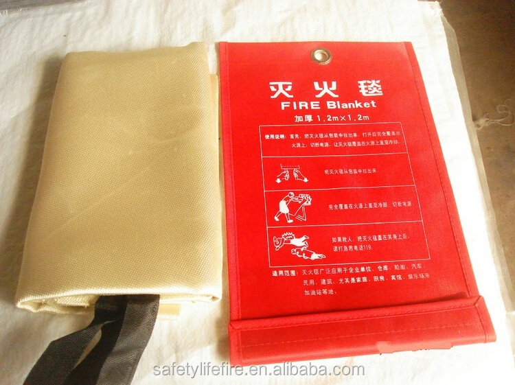 Silica coated 1005 fiberglass fire blanket-SAFETY LIFE FIRE EQUIPMENTS CO.,