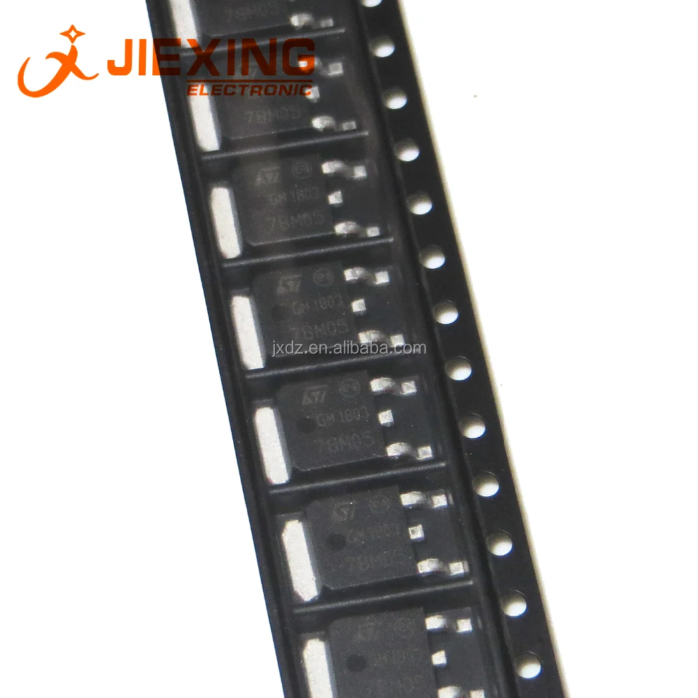 7805 78m05 Dpak 3-terminal 0.5a Positive Voltage Regulator New ...