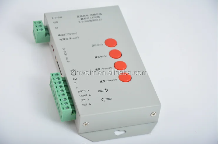 T-1000s Ws2811 Ucs1903 Led Pixel Controller Software - Buy Led Pixel ...