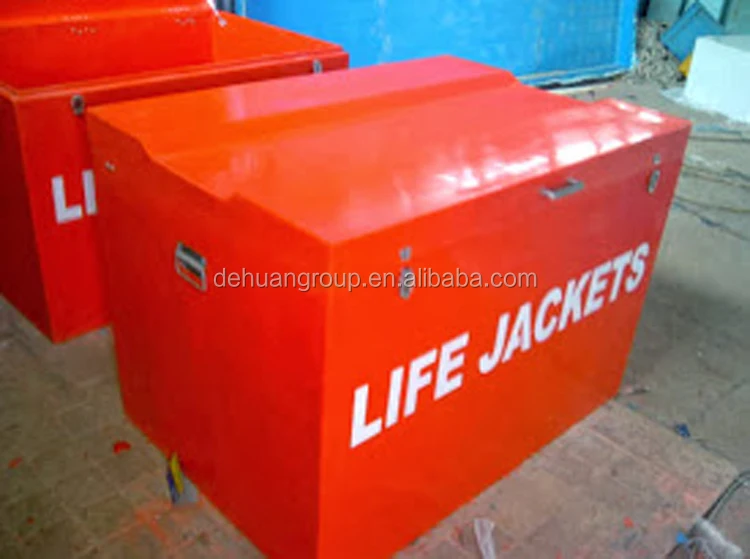 Grp Rush Resistance Life Jacket Box Immersion Suit Storage - Buy Life ...
