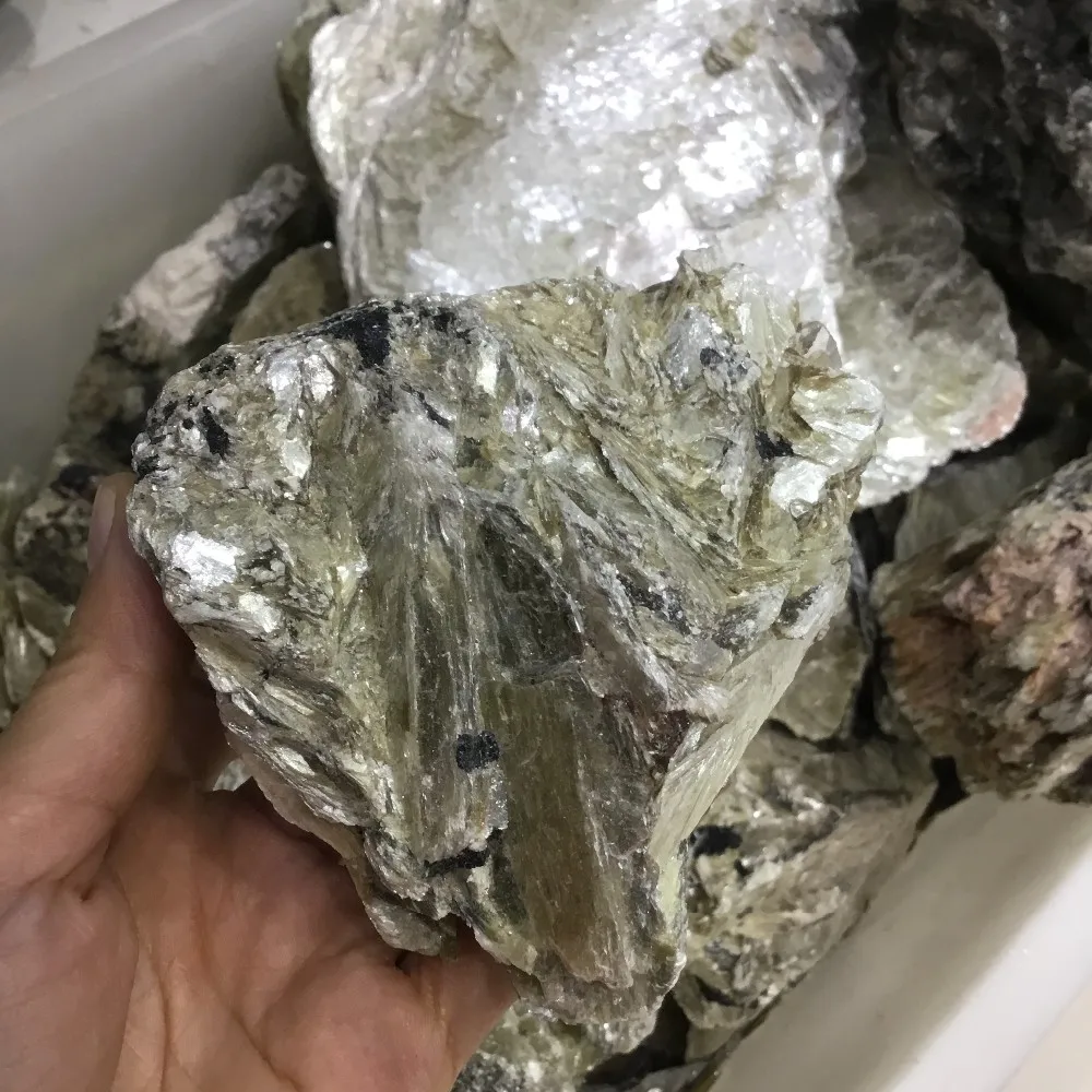 Wholesale Natural Rough Yellow Mica Stone Raw Lepidolite Crystal Rock ...