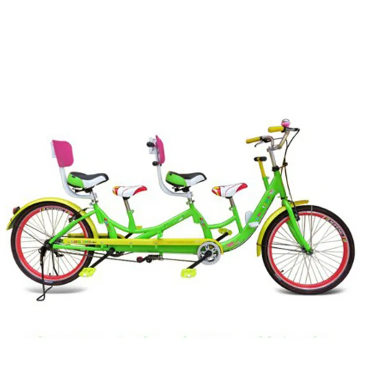 3 Seat 3 Person Bike - Enjoy Tandem Riding with Rongshengda