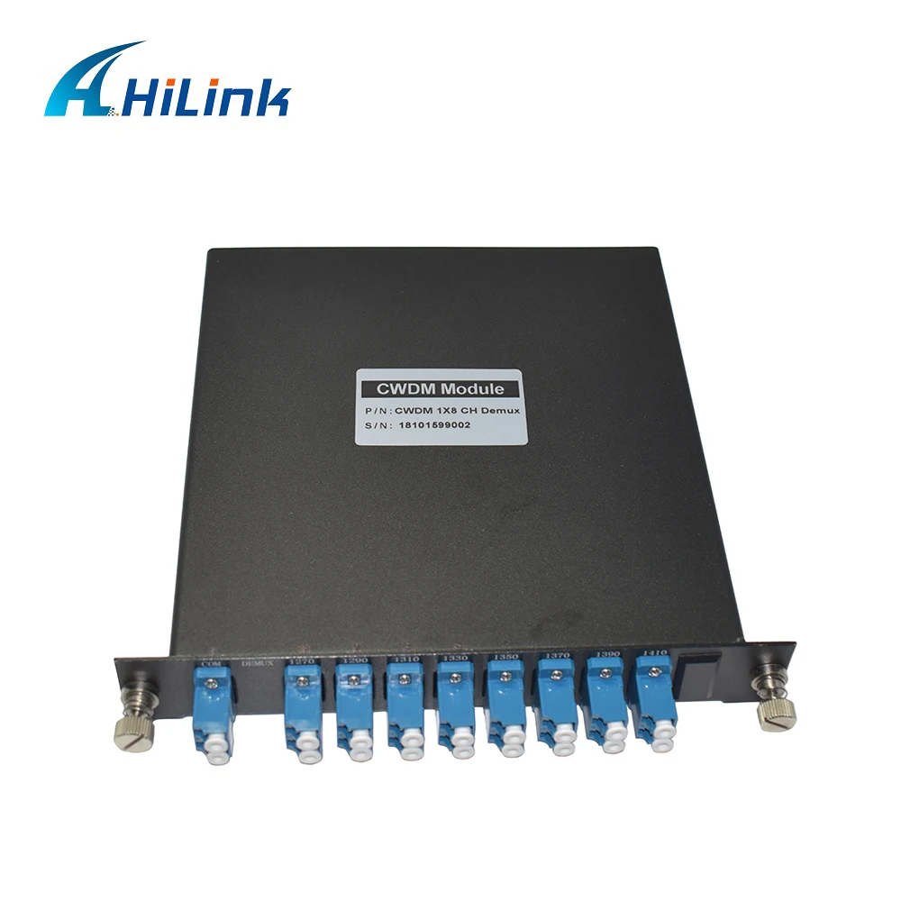 Customized CWDM Mux/demux - 4 to 18 Channels, 1270-1610nm