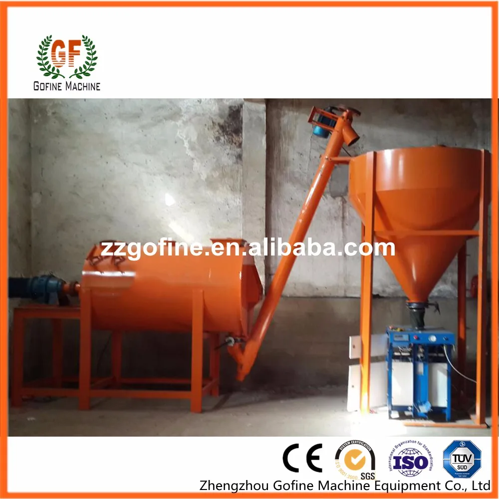 2MTH Auto Mortar Mixer Dry Mortar Production Line Products from ...