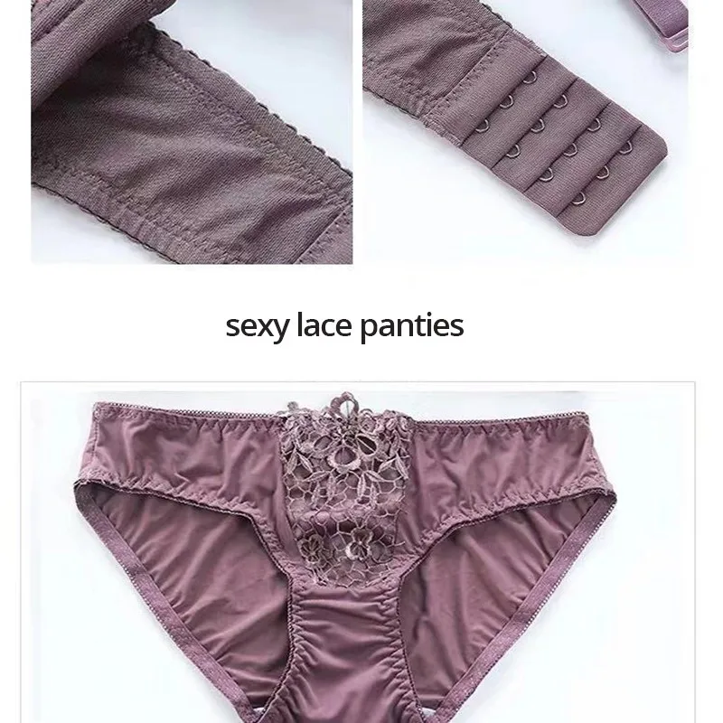 Lace Underwear Set Sexy Bra Set Sexy Fancy Bra Panty Set Transparent ...