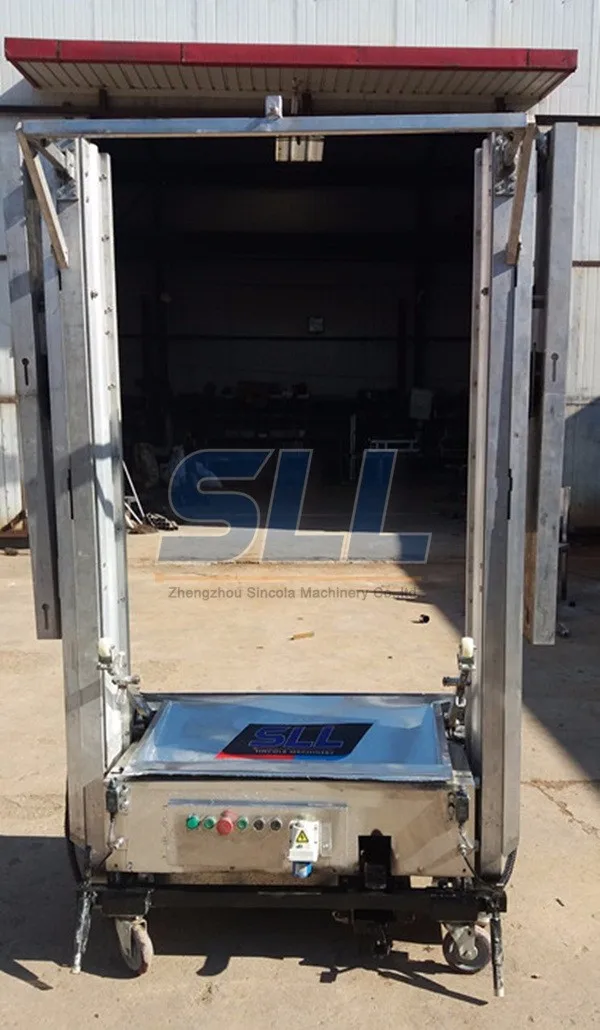 New Design Automatic Sand And Cement Plaster Srm8 Rendering Machine With Ce Certificate - Buy ...