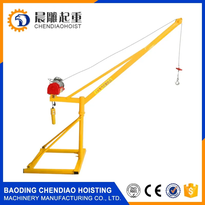 Outdoor Mini Lifting Portable Crane From Chendiao Hoisting Machinery - Buy Mini Portable Lifting ...