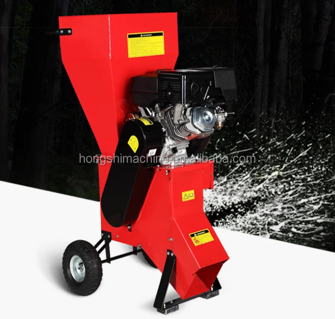 Diesel Engine Portable Gasoline Tree Branch Grinder Tree Small Wood ...