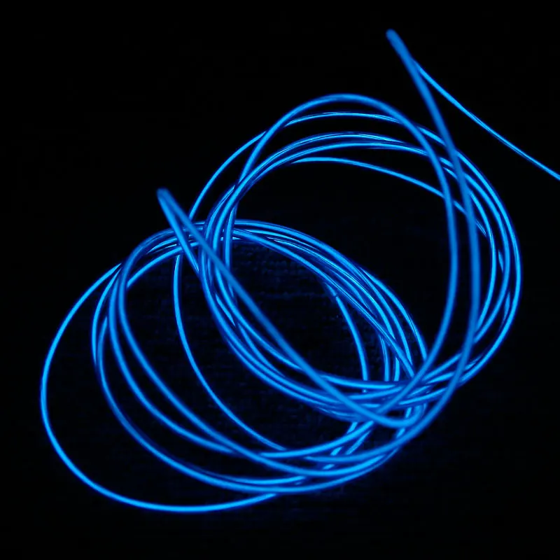 EL Wire 2.3mm 3m ultra Thin Wire Led Light| Alibaba.com