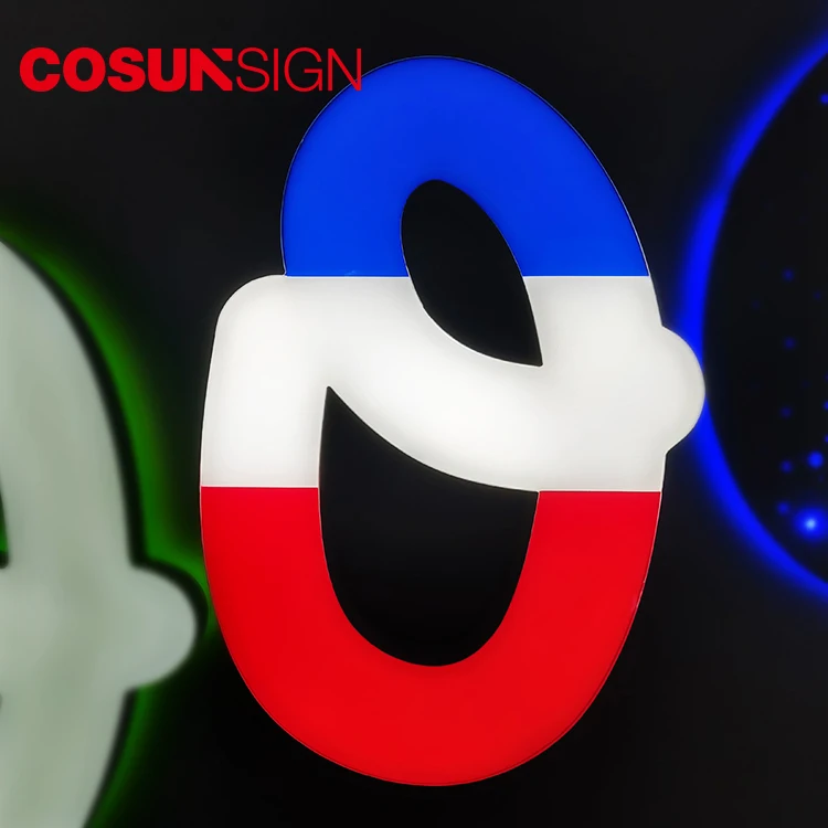 Cosunsign Epoxy Resin Signs - Customized LED Illumination