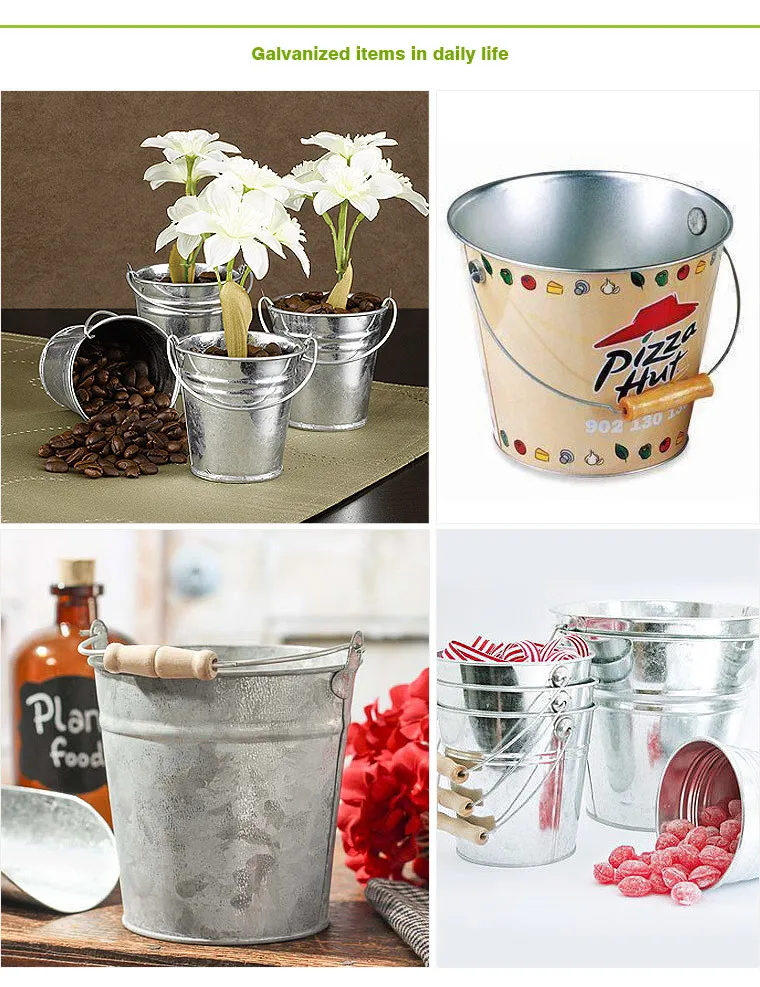 Wholesale Decorative Garden Galvanized Bucket For Planters - Buy Bucket ...