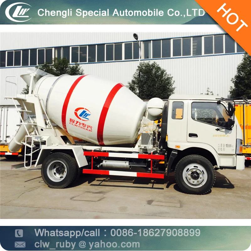 New 4x2 Mini Concrete Pump Mixer Truck - Buy Mixer Truck,Mini Mixer ...