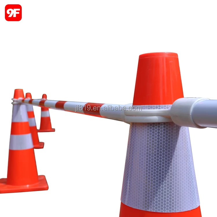 Retractable Traffic Cone Bars Traffic Cone Pole - Buy Traffic Cone Pole ...