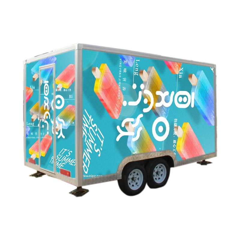 Custom Waffle Kiosk Design/mobile Buffet Cart/mobile Kitchen Food ...