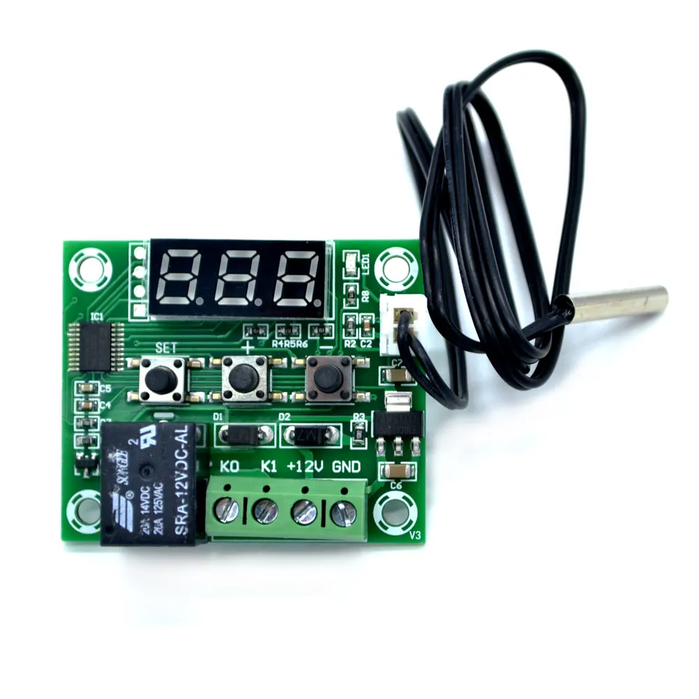 Xh-w1209 Mini Digital Led Display Module Digital Temperature Controller ...