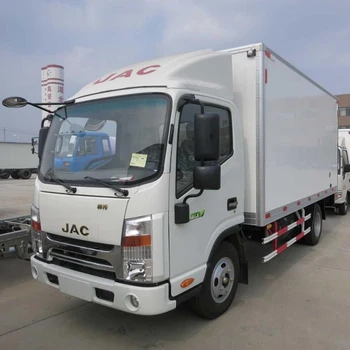 Brand New Jac Van Box Cargo Truck 4x2 Light Duty Lorry Truck For Sale ...