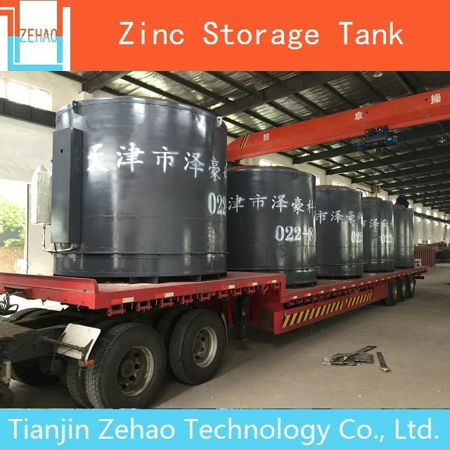 Zinc Storage Tank Electric Heating Zinc Liquid Preservation Tank For ...