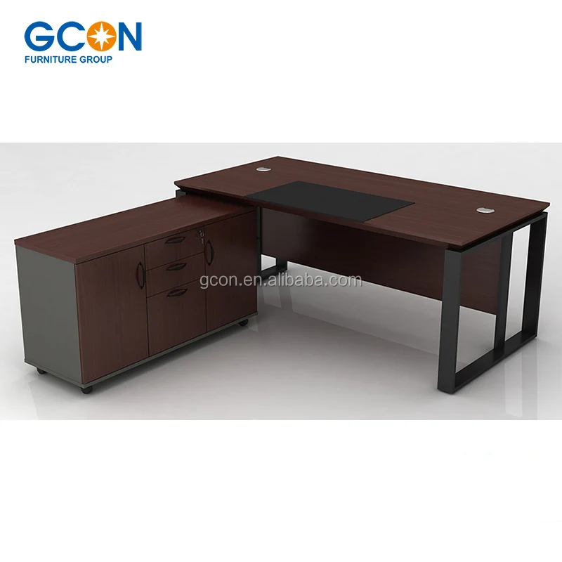 Mdf Office Boss Desk Wood Veneer Luxury Executive Office Desk Furniture ...