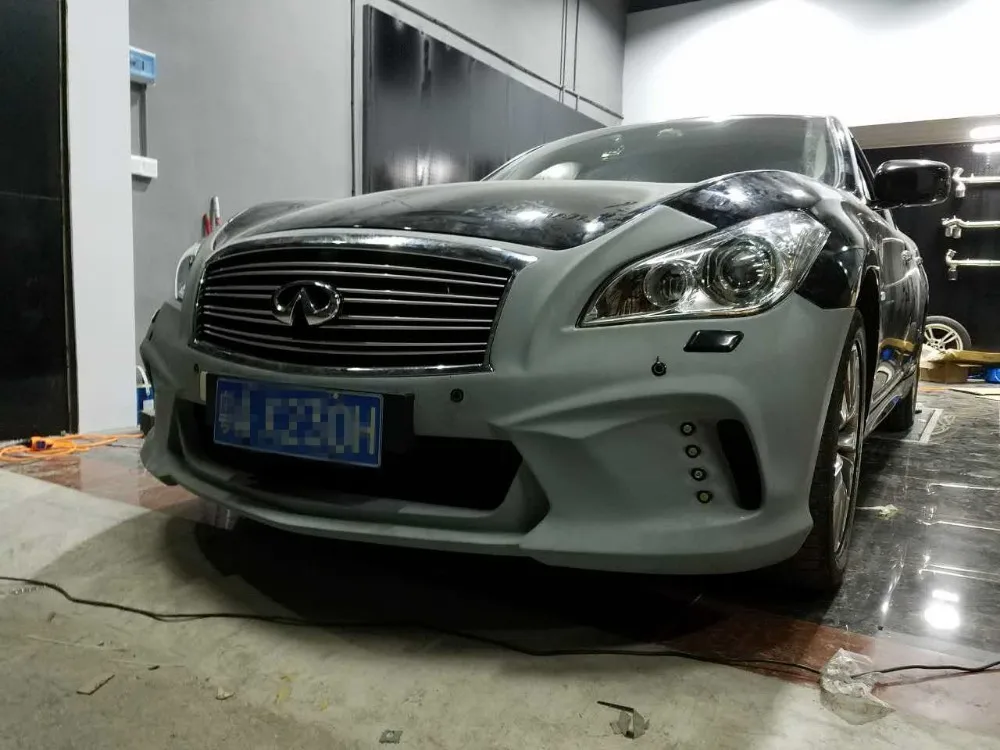 IFNT Q70 WD Style Body Kit - Front Bumper & Muffler Tips