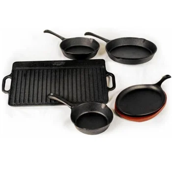 Camping Cast Iron Cookware Set - Buy Cast Iron Cookware,Cast Iron Dutch ...