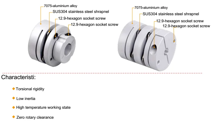 Stainless Disc Flexible Beam Coupling Encoder Coupling Buy Spline Shaft Coupling Disc