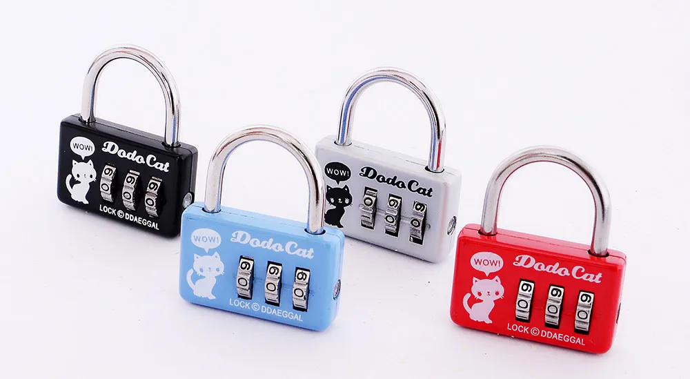 Ch-20b Cjsj Hot Sale Cartoon Padlock Changing Mechanical Combination ...