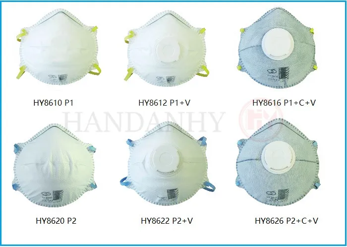 As/nzs 1716:2012 Australia Popular Dust Masks Ppe,P1 P2 Disposable ...