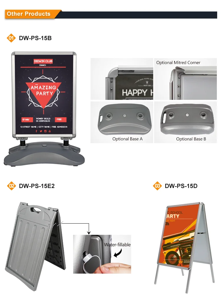 High Quality Outdoor 100% Waterproof A1 Double Sided Waterbase Poster ...