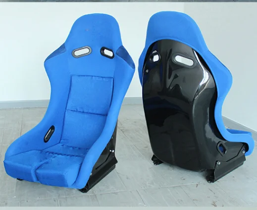 Full Bucket Fixed Back Racing Seat - Blue for Sport Cars