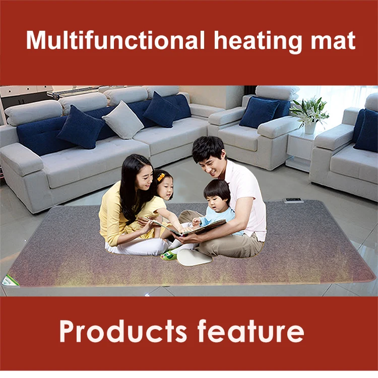 Warmer Under Rug Instant Radiant Floor Heater Electric Mat Electric ...