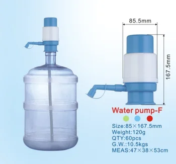 Manual Plastic Drinking Water Pump For 5 Gallon Water Bottle - Buy ...