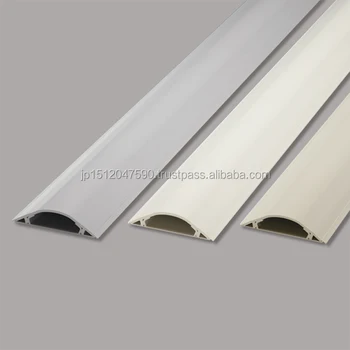 Round Shape Shock Proof Electrical Wire Moulding For Stylish Networking ...
