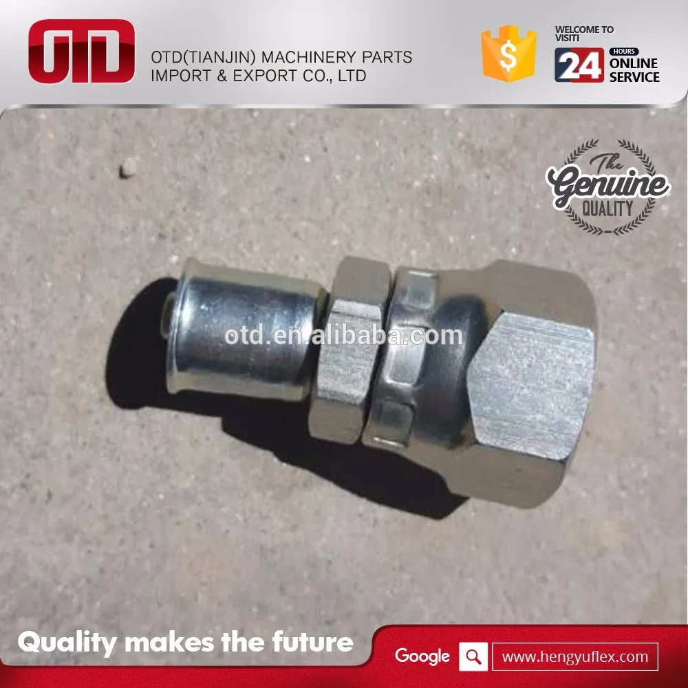 Komatsu Fitting - Durable One Piece Pilot Conduit Hose