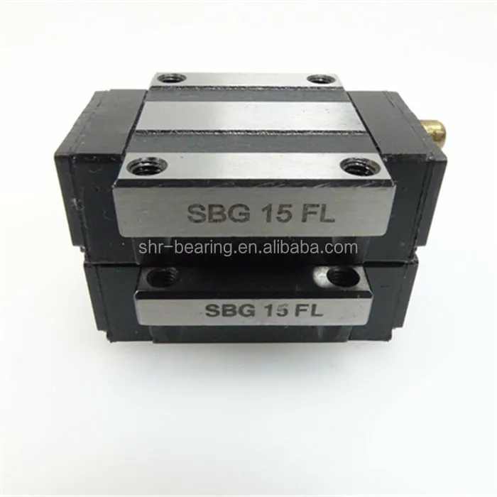 SBG 20FL Precision Guide Rail Block for CNC Linear Systems