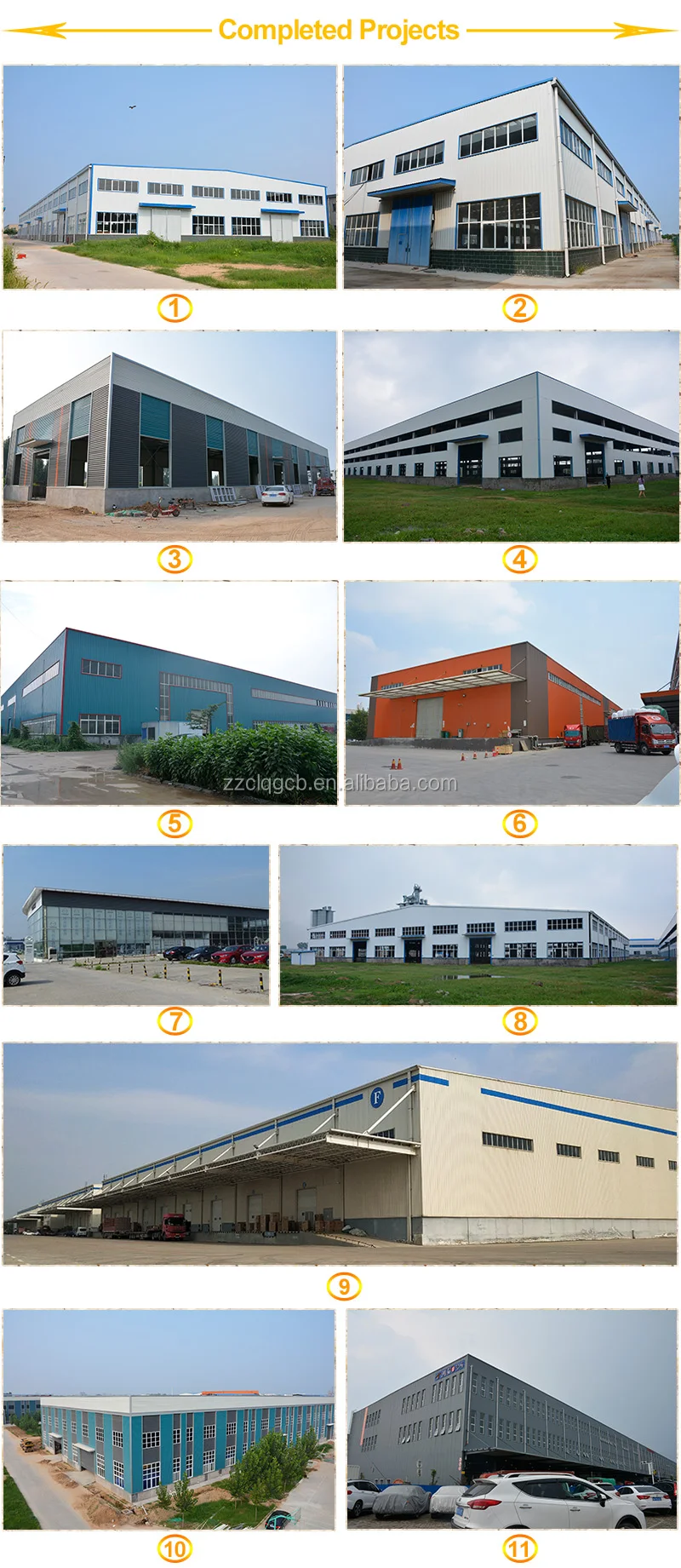 Light Structures Frame Curved Building Steel Structure Roofing