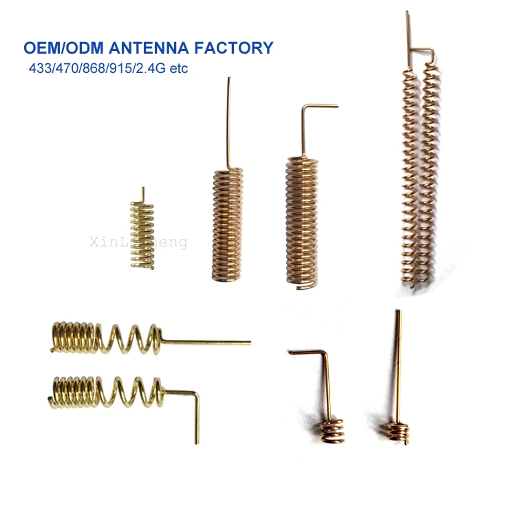 Free Sample Internal Spring Antenna 433mhz 915mhz OEM