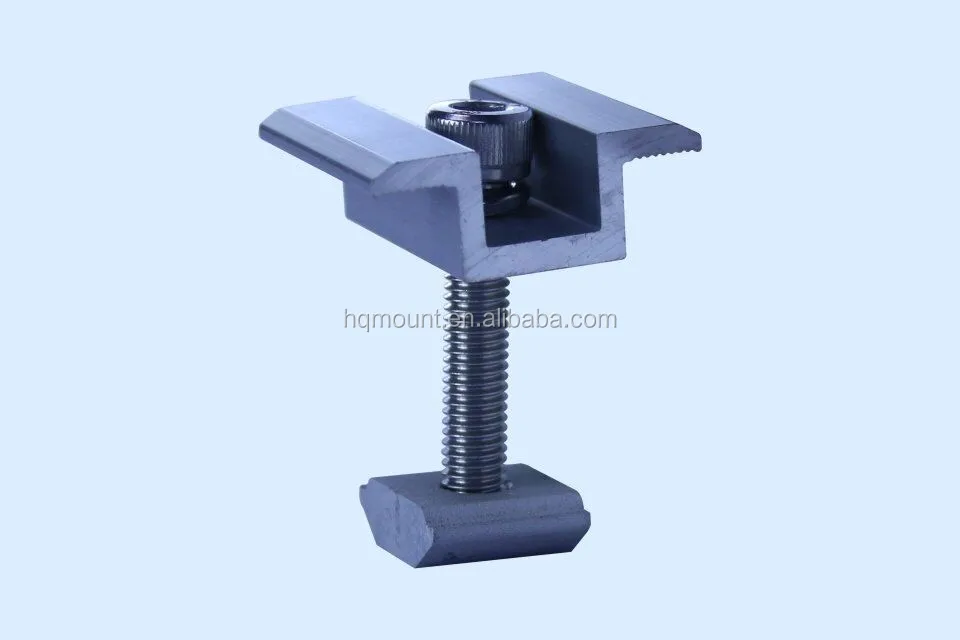 High Quality Aluminum Solar Panel Mounting Clamps