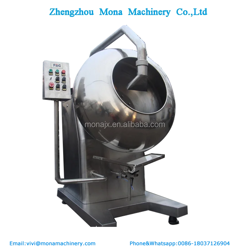 Automatic Chocolate Sugar Coating Machine/chocolate Coating Pan Machine ...