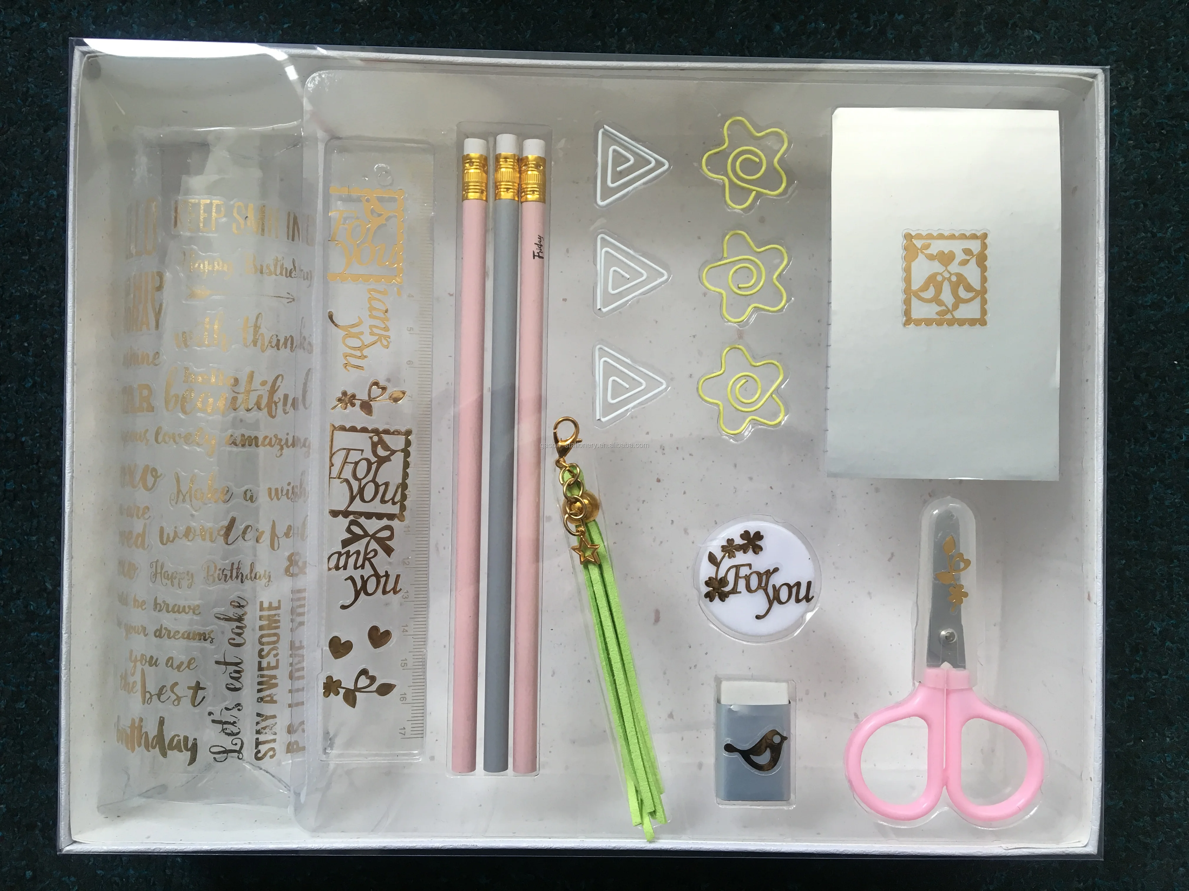 Wholesale Hot Sale New Back To School Stationary Gift Set For Office ...