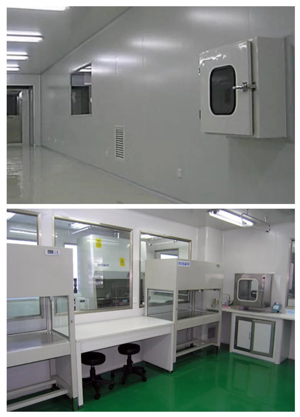 Air Shower Laboratory Pass Box/ Transfer Window air Cleaning Equipment ...