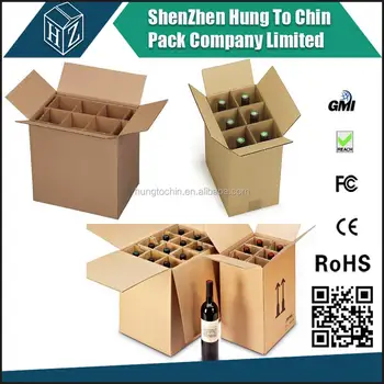 12 Bottle Beer Shipping Box,Beer Box With Dividers,Print Beer Box - Buy ...