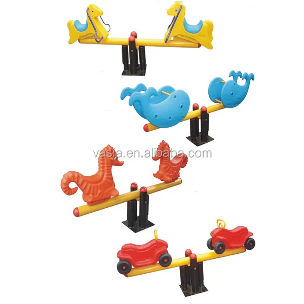 Outdoor Seesaw for Adults - Durable Plastic Spring Seesaw